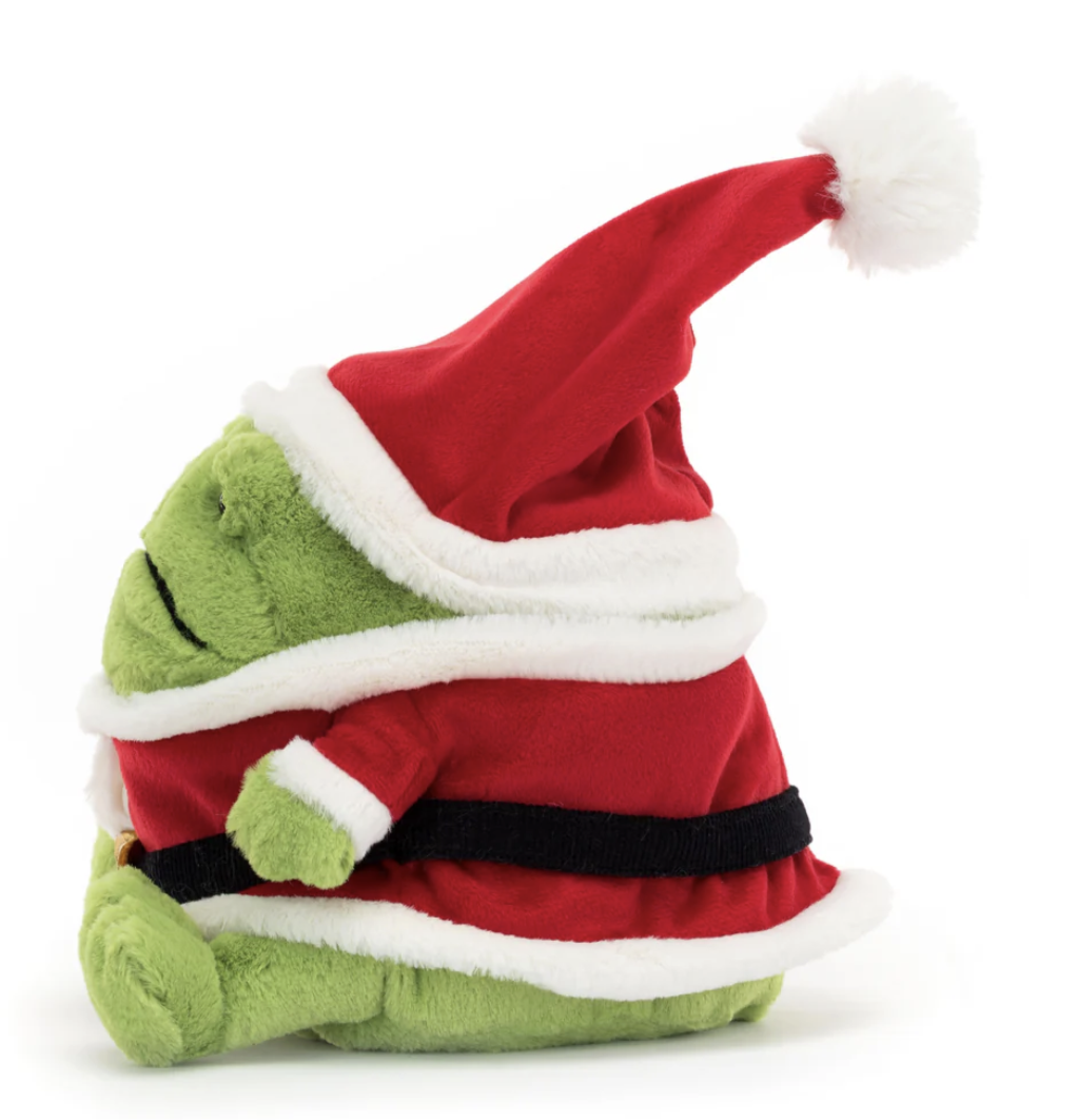 Jellycat Santa Ricky Rain Frog 16cm – Kawaii Gifts and Accessories