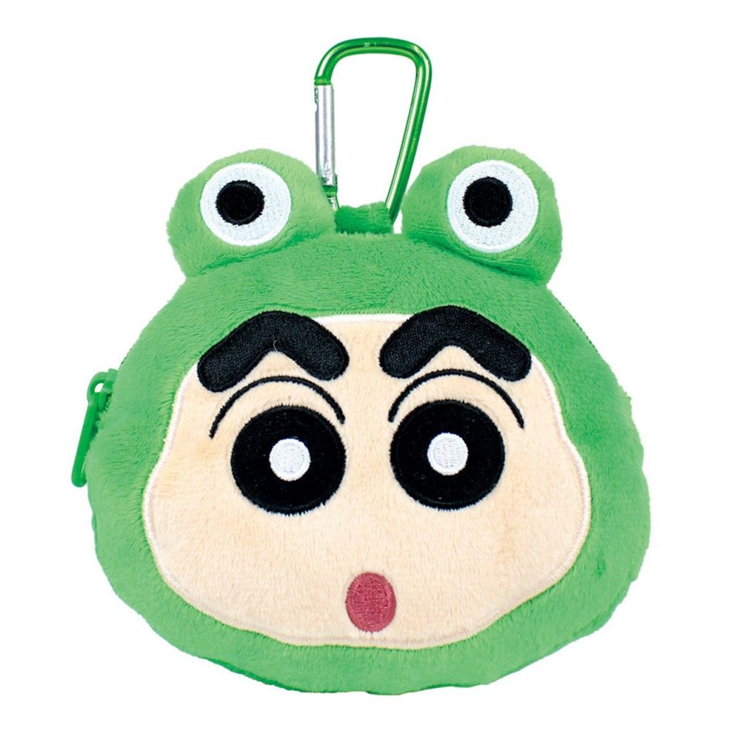Japan Crayon Shin-chan Mascot Mini Pouch With Carabiner (Frog) – Kawaii ...